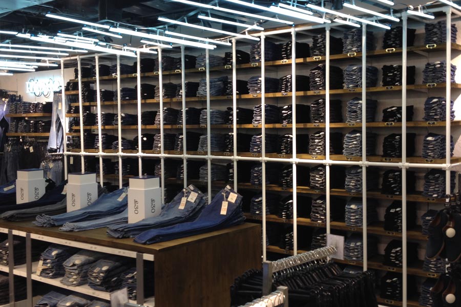 TOPMAN - Denim Wall