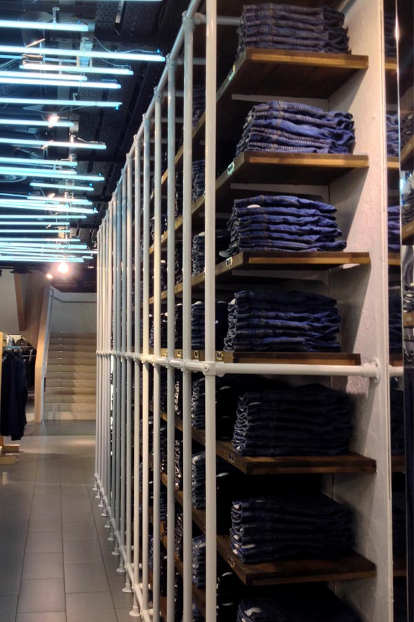 TOPMAN - Denim Wall